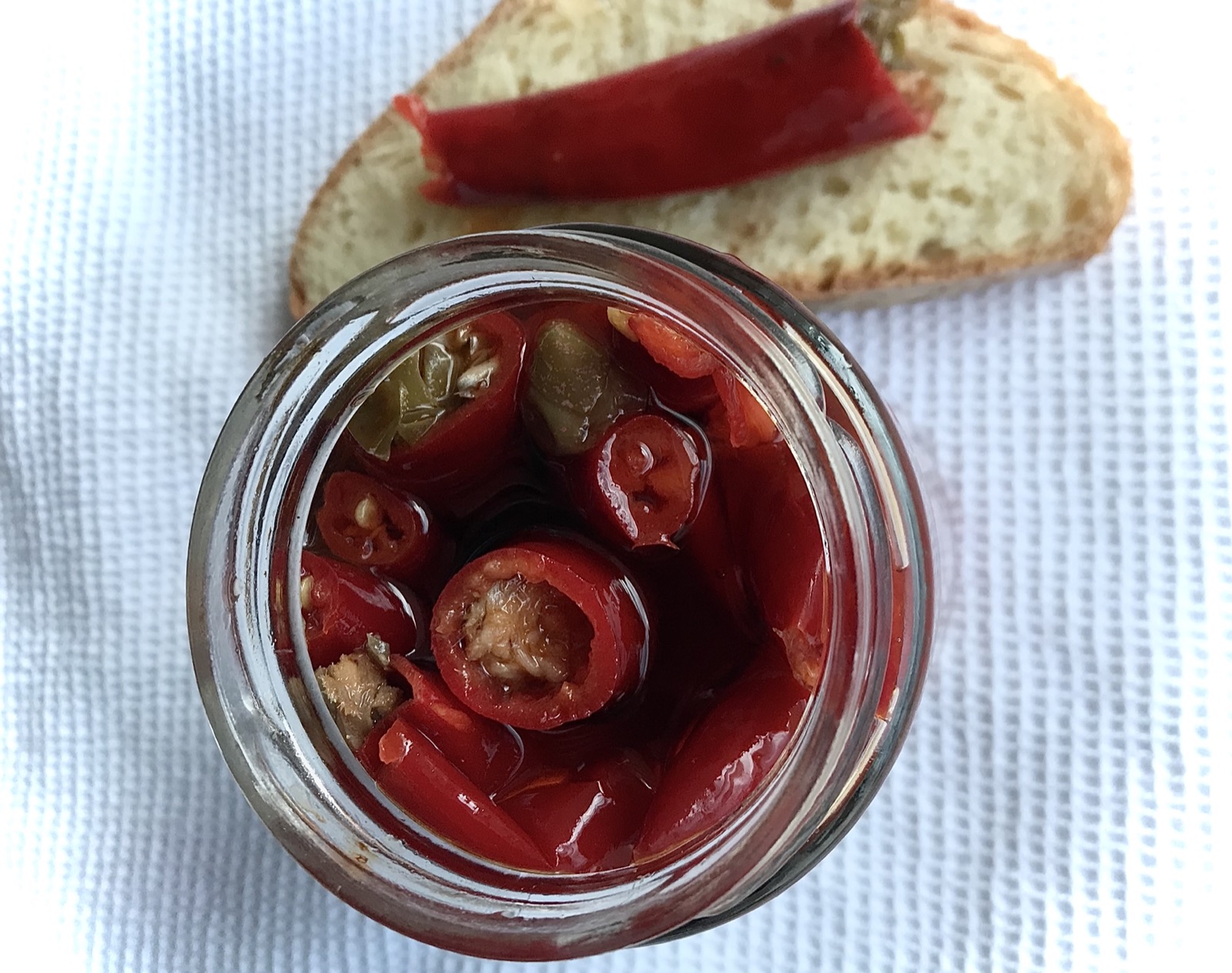 Peperoncini ripieni - 295gr | Agrumi Faro